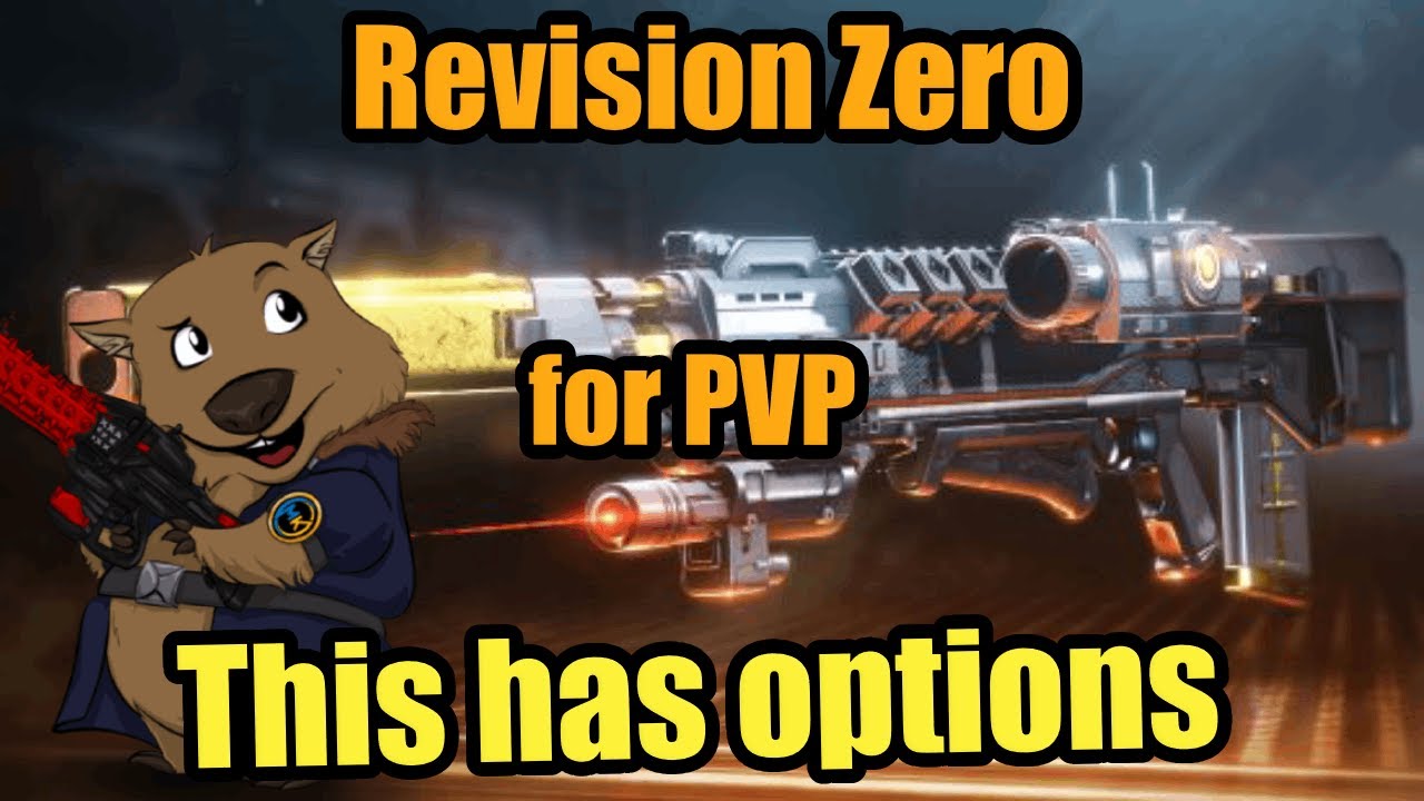 Revision Zero in PVP - Destiny 2 - YouTube