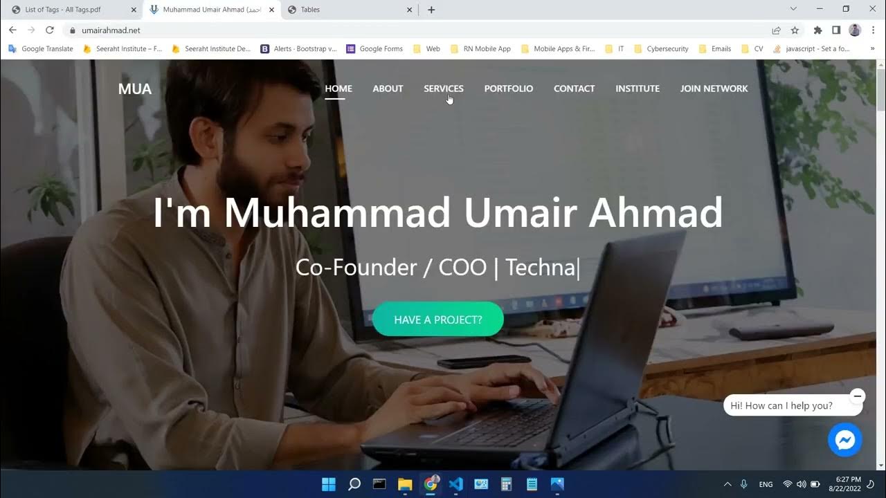 5 - HTML Class 4 | Table | Forms | Muhammad Umair Ahmad - YouTube