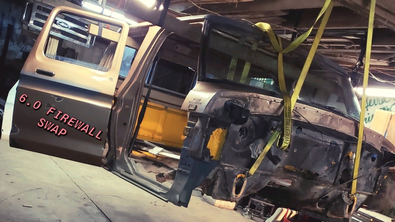1977 F250 Crew Cab 6.0L Powerstroke Build: Part 3 - YouTube