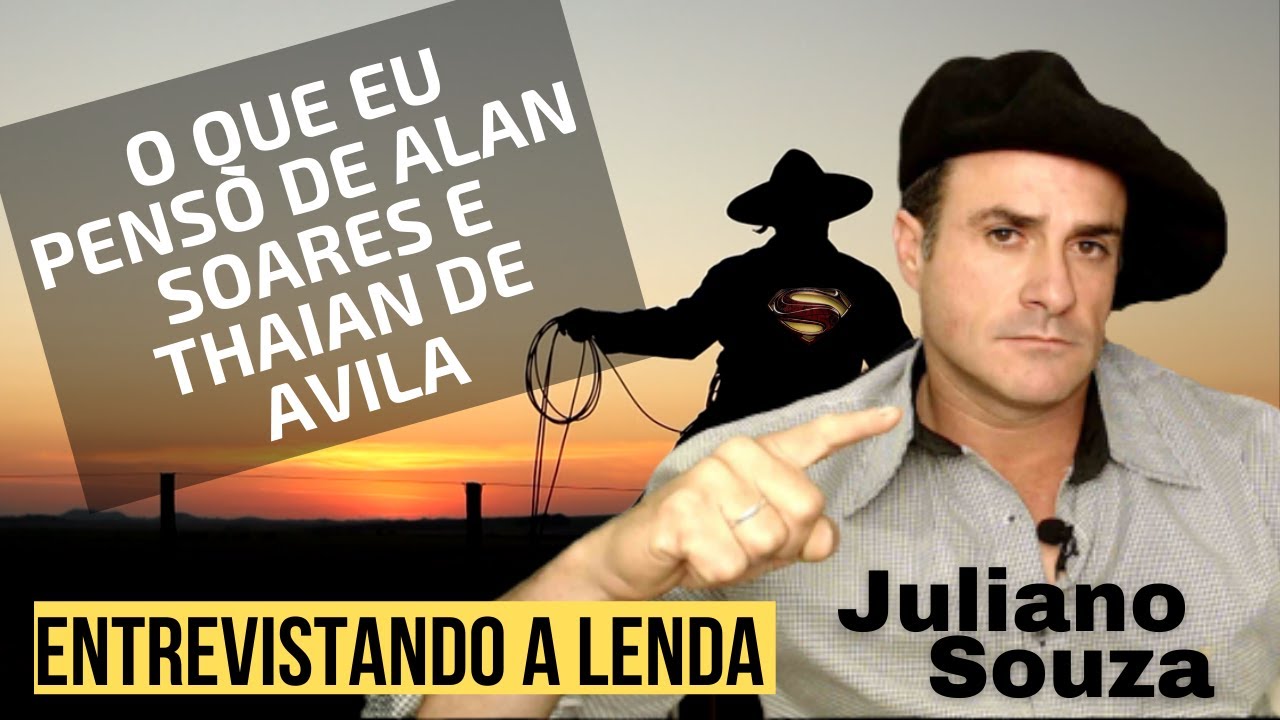 MENSAGEM PARA ALAN SOARES E THAIAN DE AVILA| JULIANO SOUZA - YouTube