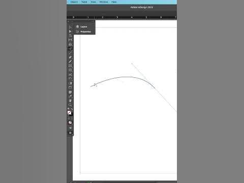 #shorts | How to Curve Text in InDesign | Type on Path - YouTube