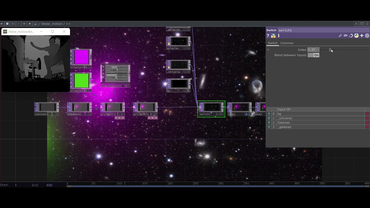 TouchDesigner project - Stellar motion - availlable on Patreon - YouTube