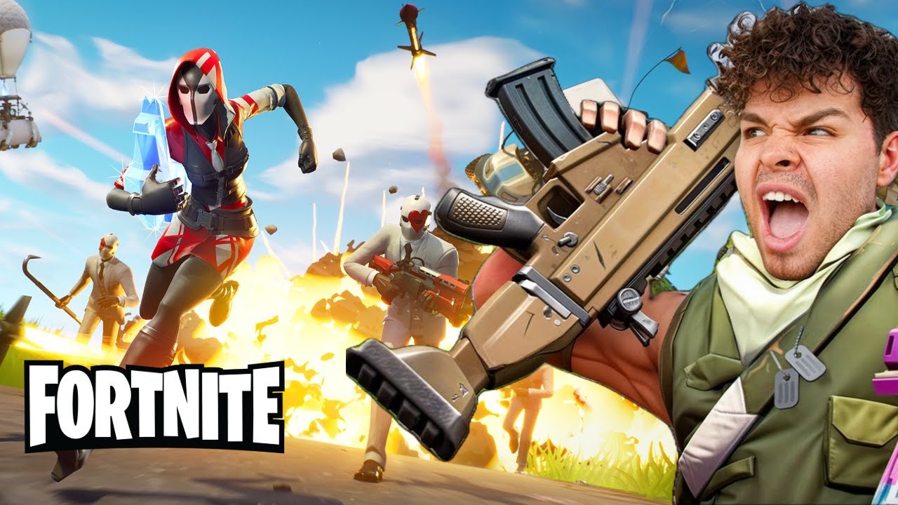 FORTNITE! NOT LOGGING OFF TILL I REACH 35 CROWNS! - YouTube