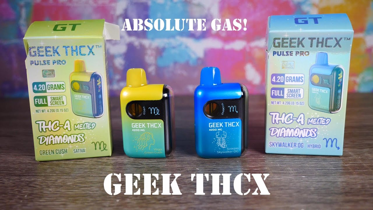 Let's get GEEKED! Geek THCX Review! VapingwithTwisted420 #gas - YouTube