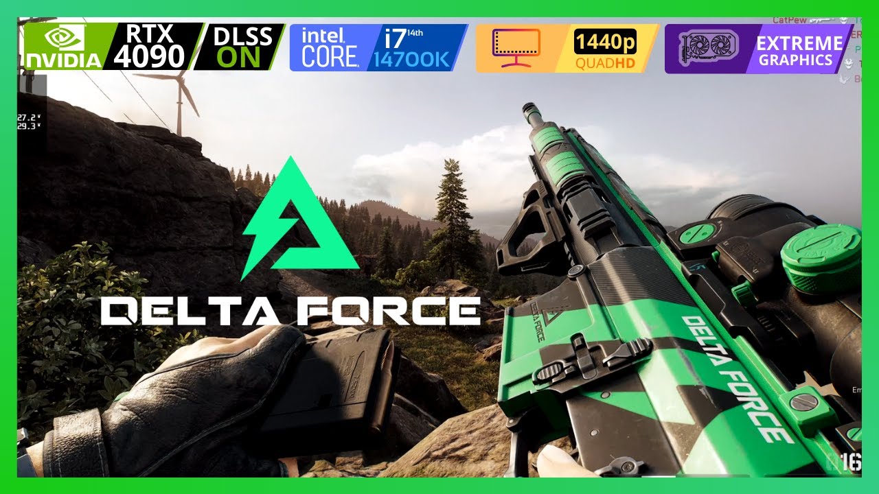 Delta Force - RTX 4090 - 1440p Gameplay - Extreme Graphics Settings ...