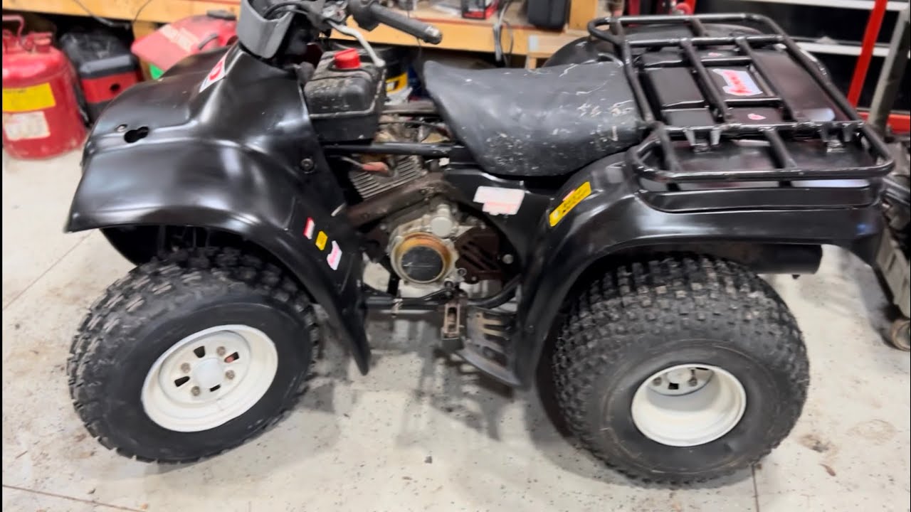 Honda fourtrax 200 type two revival pt. 2 - YouTube