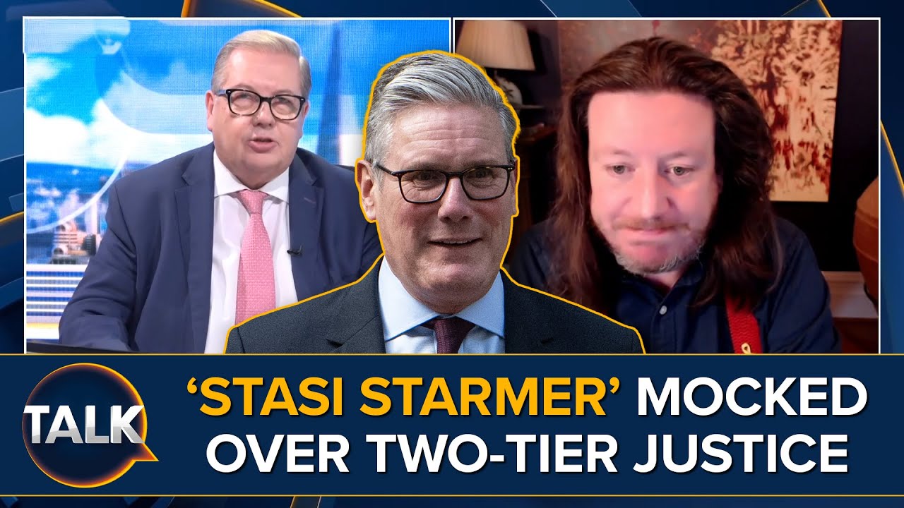 TWO-TIER JUSTICE: Starmer Running 'Stasi State' | Manchester Airport ...