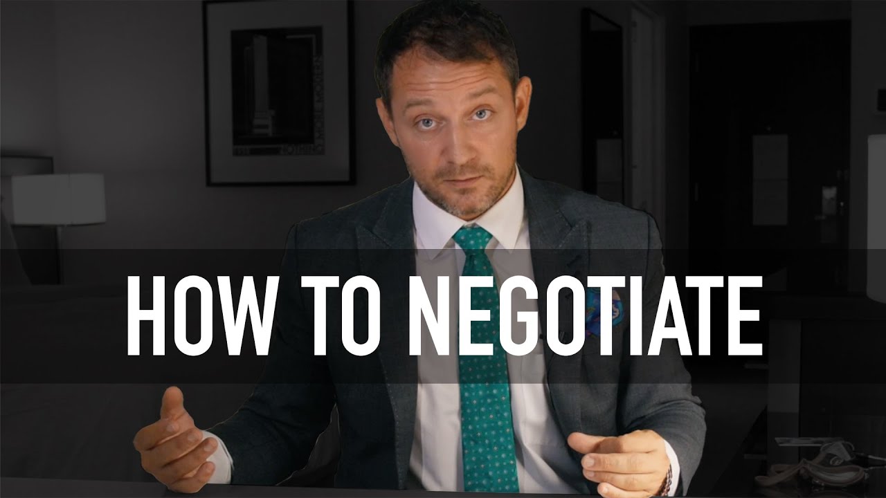 How To Negotiate Deals In Person - Beginner To Expert in 27 Minutes ...