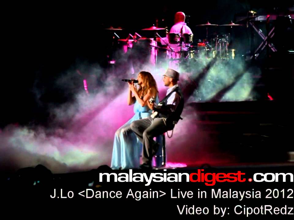 J.Lo Dance Again Live in Malaysia 2012 - YouTube
