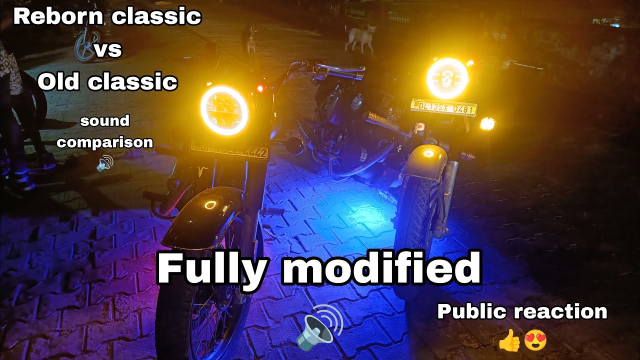 Reborn classic vs Old classic sound comparison🔊 Fully modified 🤩 Public ...