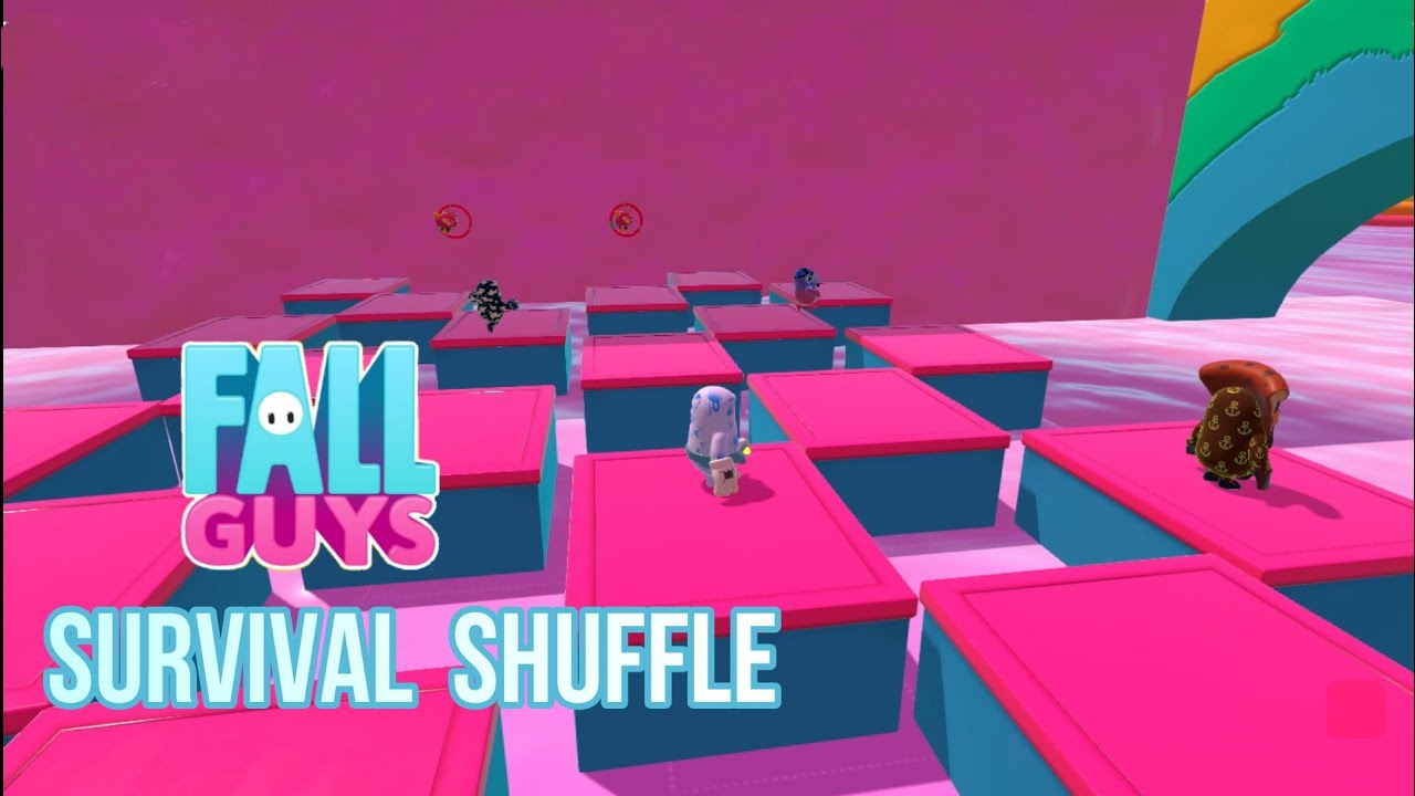 FALL GUYS: Ultimate Knockout Survival Shuffle Gameplay - YouTube