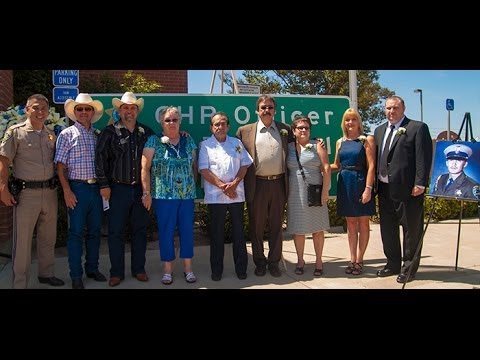 Memorial bridge sign dedication ceremony Friday in memory of CHP ...
