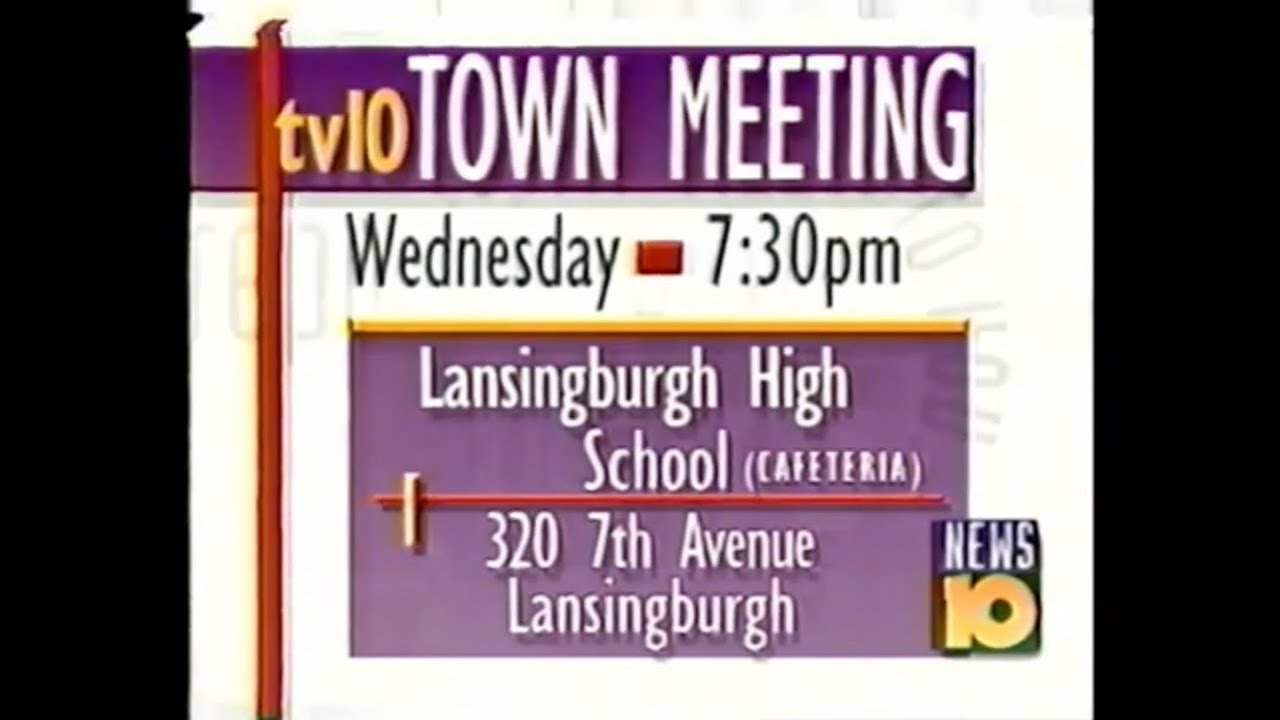 WTEN 11pm Newscast (April 7, 1996; Complete) - YouTube