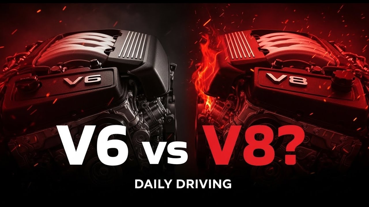 Don't Choose a V8 Before Watching This V6 vs V8 Comparison - YouTube
