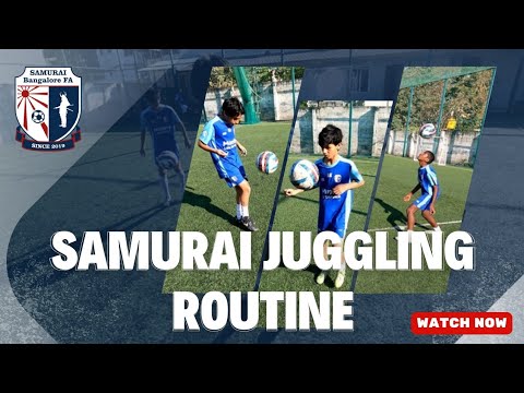 Samurai Juggling Routine - YouTube