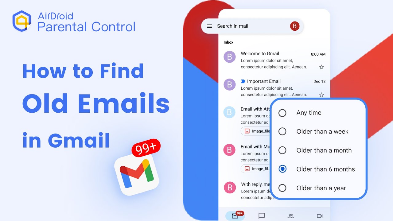 How to Find Old Emails in Gmail - YouTube