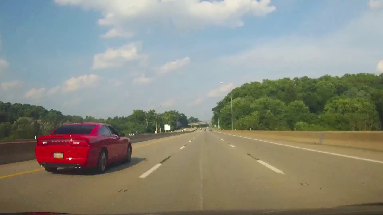 Driving on Interstate 376 in Pittsburgh, Pennsylvania - YouTube