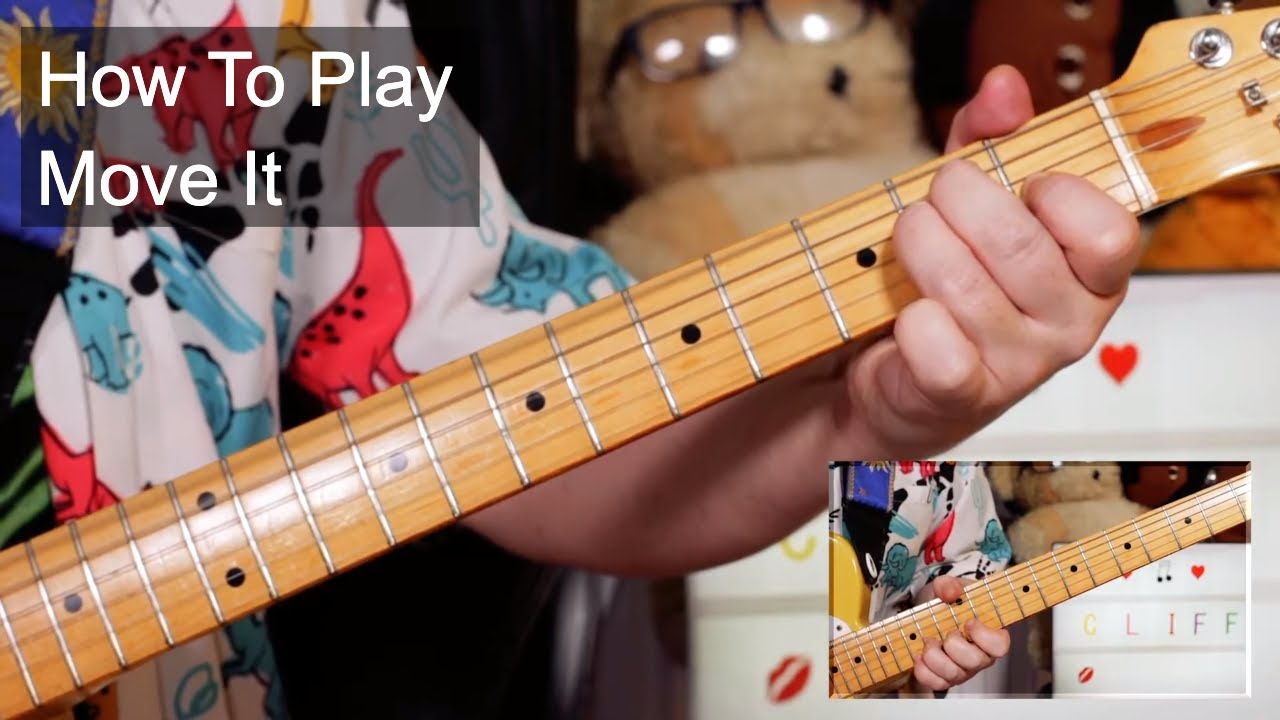 'Move It' Cliff Richard Guitar Lesson - YouTube