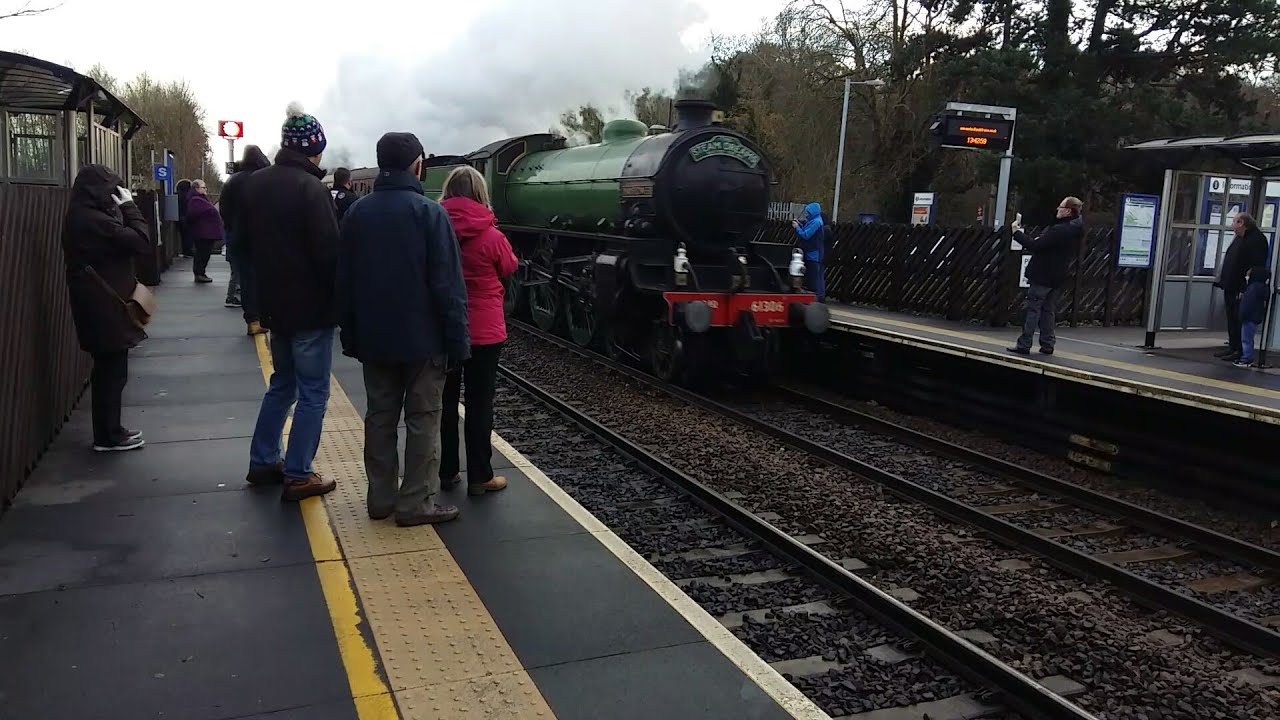 *61306 "MAYFLOWER"* Trains At Metheringham (05/12/21) - YouTube