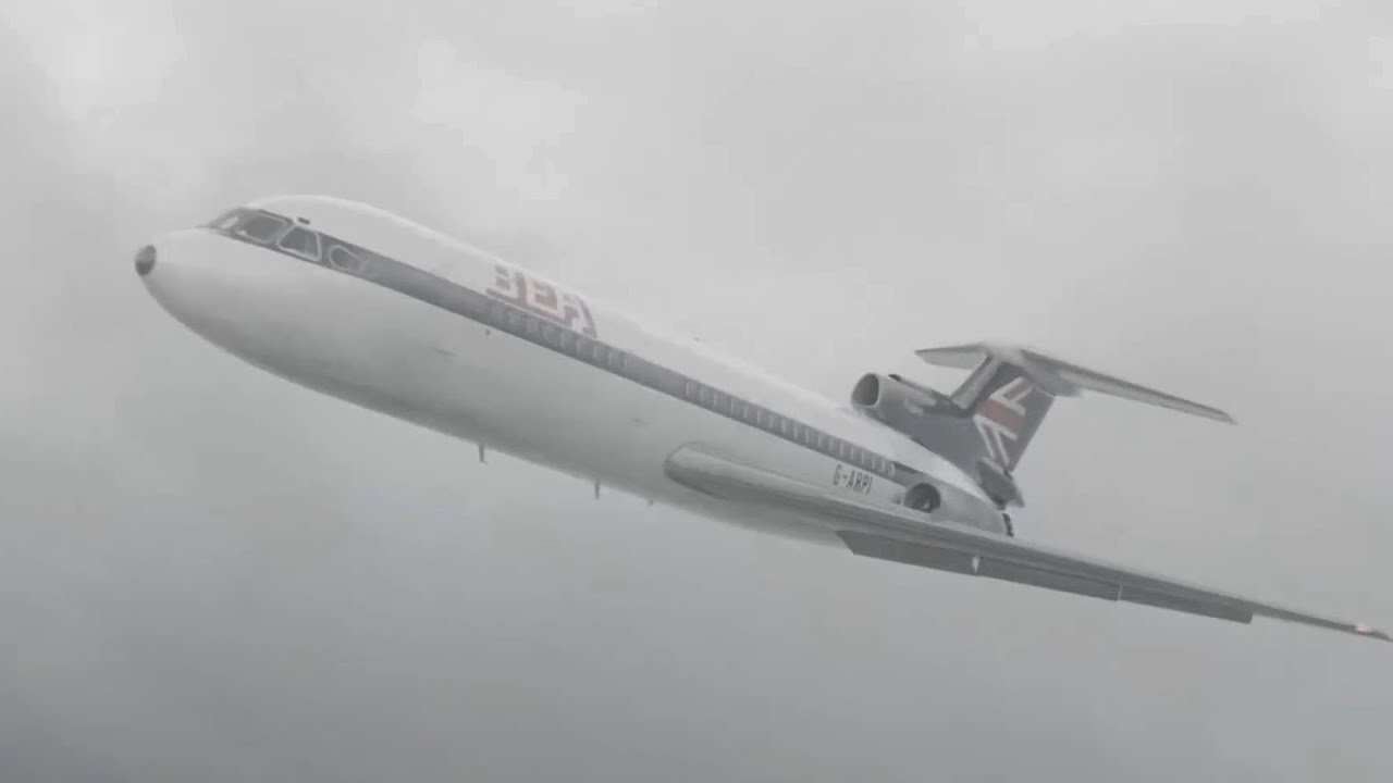 British European Airways Flight 548 Deep Aerodynamic Stall & Crash ...