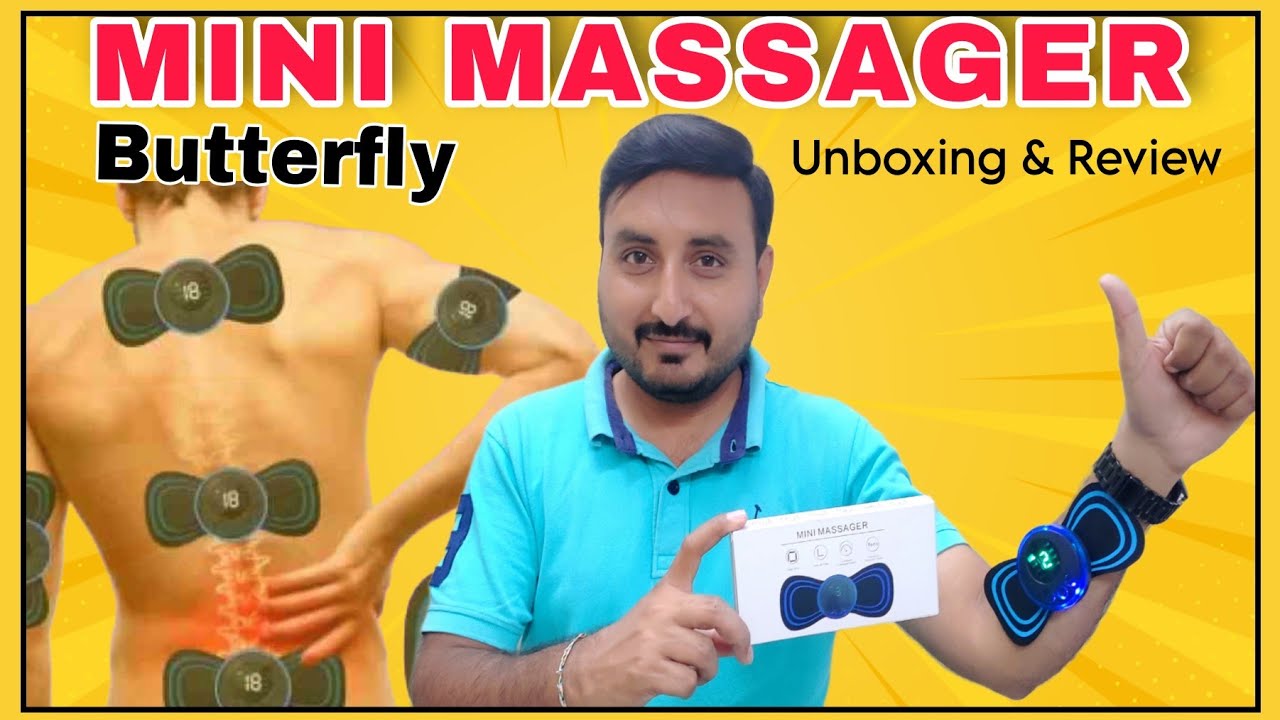 Mini Massager How To Use Unboxing And Review Butterfly Mini