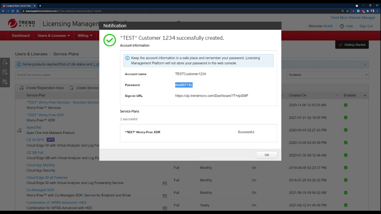 Trend Micro Licensing Management Platform Demo (MSP Platform) - YouTube