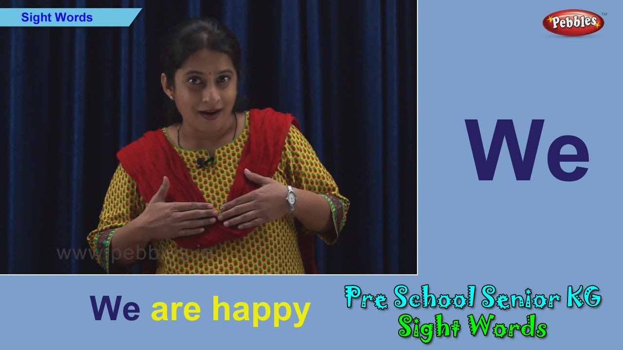 Sight Words | Sight Words Song | Phonics Words | Pre School ...