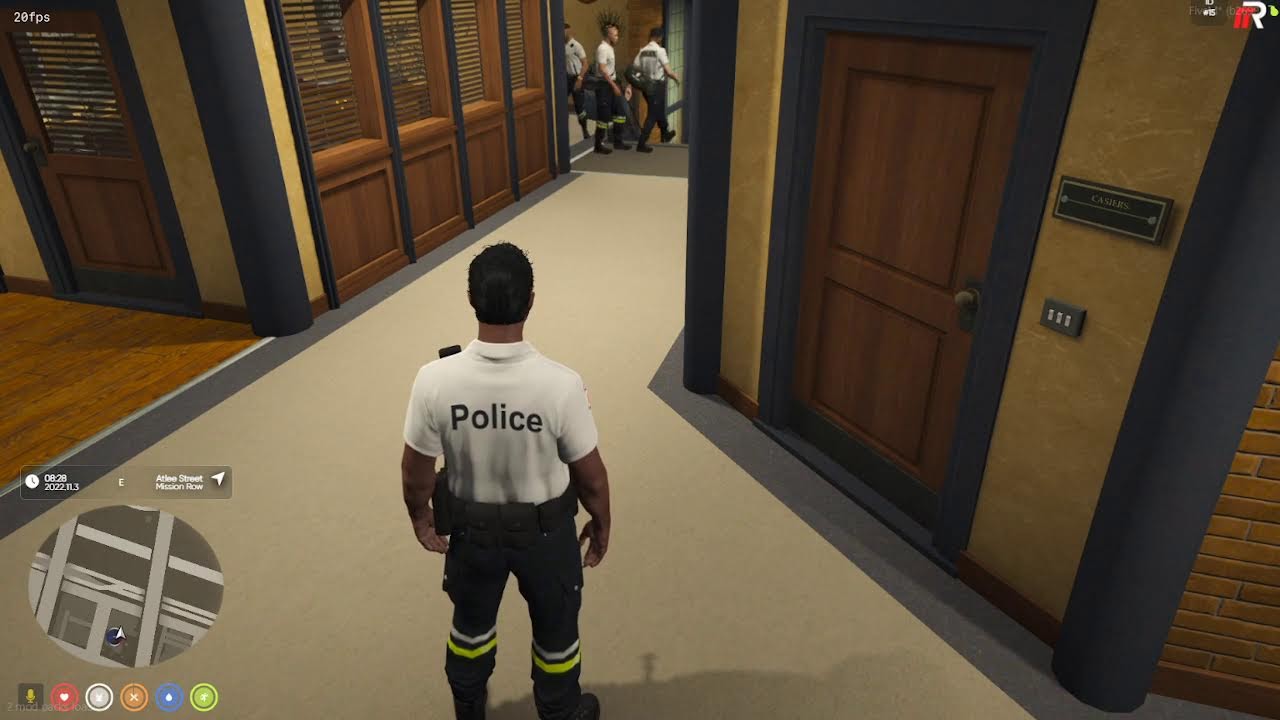 Live Police National sur Fraternity RP/FiveM - YouTube