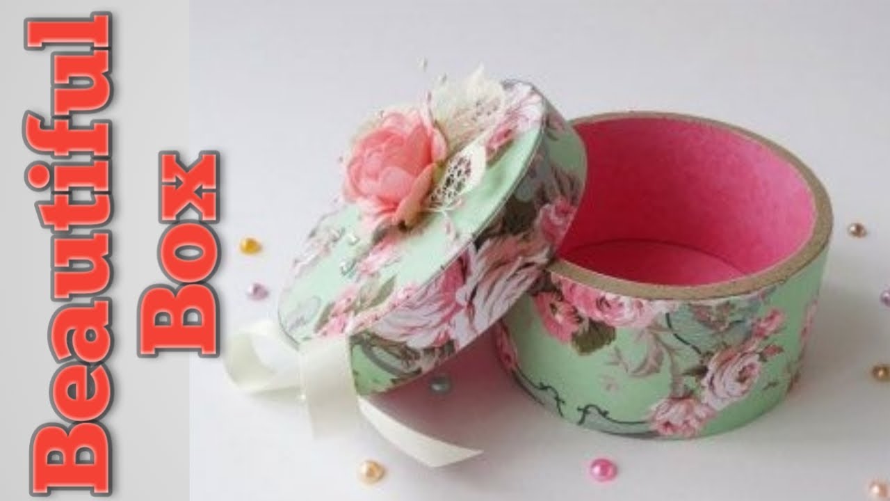 How to Make Beautiful Box at Home | Crafting Hacks | Art Champs - YouTube