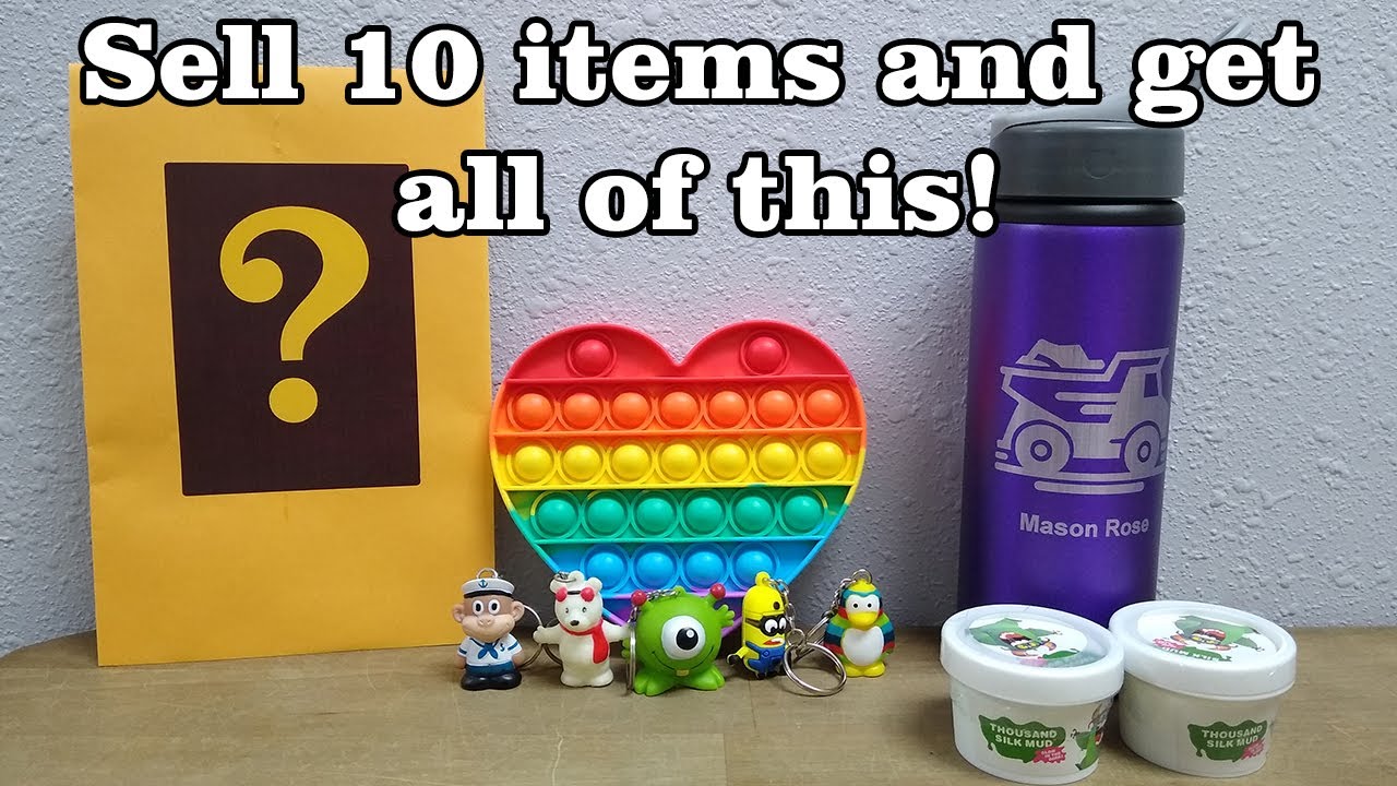 Sell 10 Items And Get All These Cool Things! - YouTube