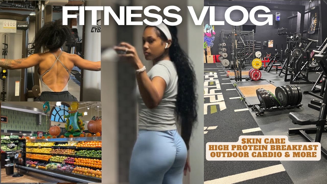 FITNESS VLOG: 5AM Routine| High Protein Breakfast| Outdoor Cardio ...
