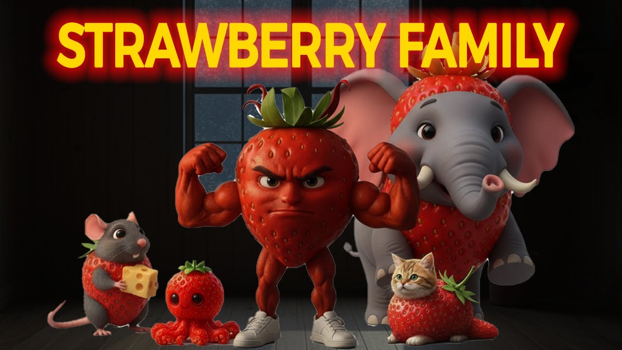 All Italian brainrot Strawberry Family under 59 sec - YouTube