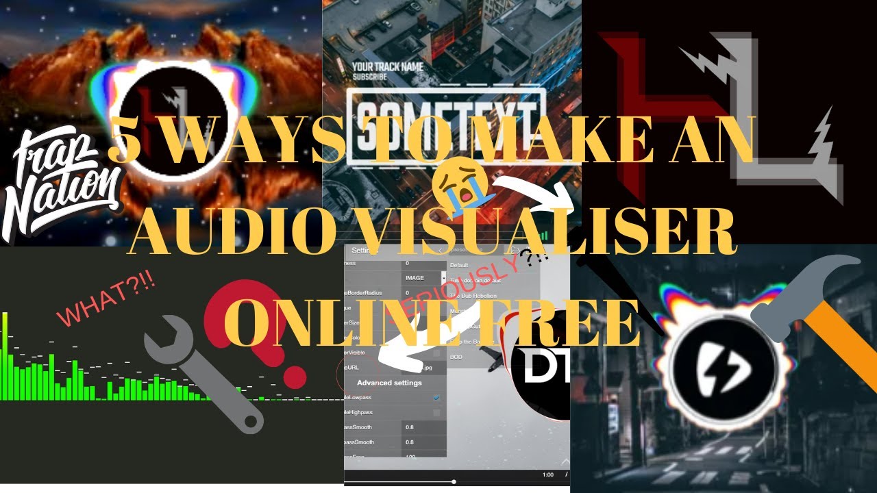 5 Ways To Make An Audio Visualiser Online Free Youtube