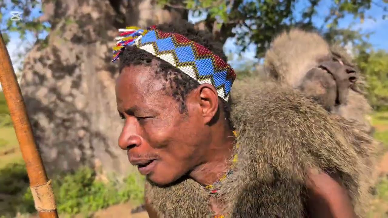 This is So incredible See How hadzabe tribe Catch and Cooks their ...