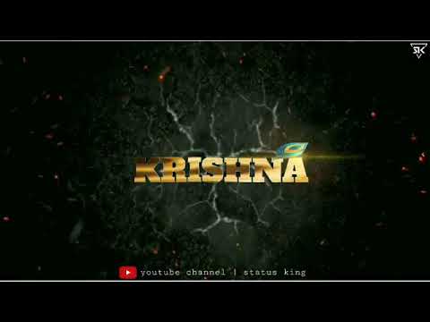 Ramo Ramo govaliya Ramo margado me line full HD status of the krishna