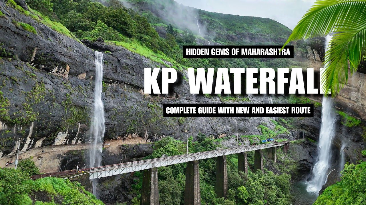 KP Waterfall Khopoli | Zenith Waterfall | Complete Guide | Karjat Lonavala Railway Tunnel ...