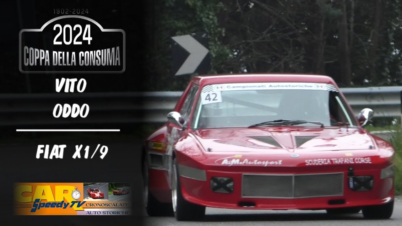 Coppa della Consuma 2024 || Vito Oddo || Fiat X1/9 - YouTube