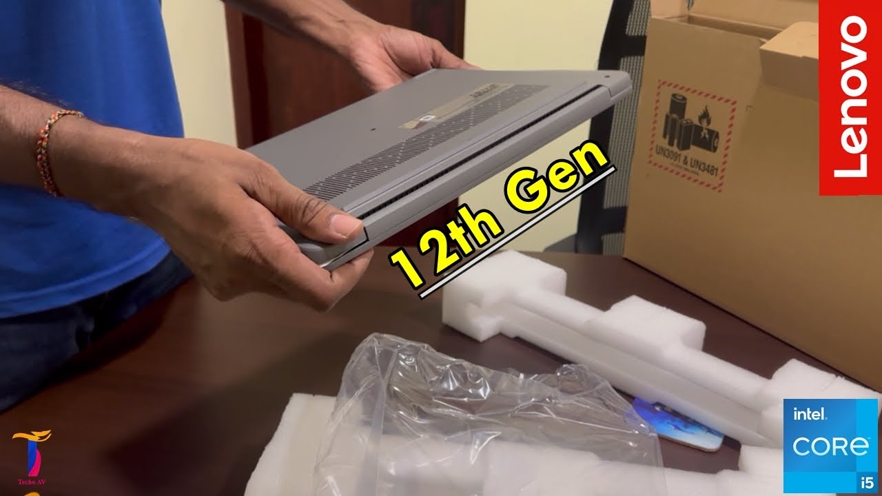 Unboxing Lenovo IdeaPad 3 Core i5 12th Gen 15IAU7 | 8Gb Ram 512GB NVMe ...