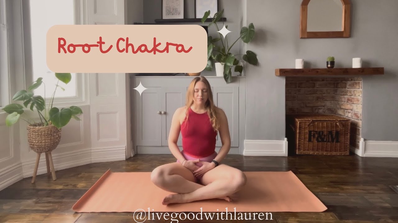 Chakra Healing Yoga Challenge | Day 1 - The Root Chakra | 15 Minute Flow To Ground - YouTube