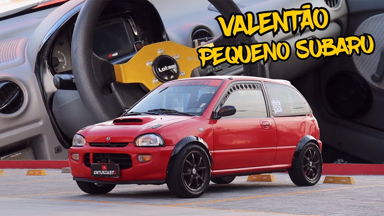 SUBARU VIVIO TURBO COM MOTOR DE ....! | O ENTUSIASTA - YouTube