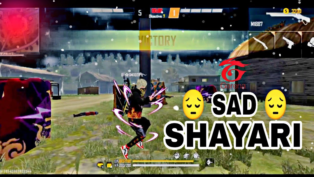 Free Fire 😭💔 Sad Shayari Status | Free Fire Broken Heart | Free Fire ...