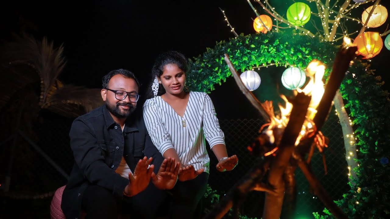 Navyasri weds Harish's prewedding - YouTube