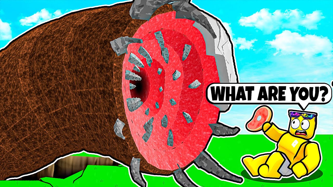 Evil Crazy WORM in Roblox - YouTube