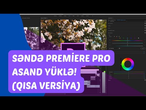 Premiere Pro — Pulsuz quraşdırma + Addım-addım (Qısa versiya)