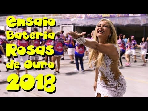 Ellen Rocche | Ensaio da Bateria: Rosas de Ouro 2018