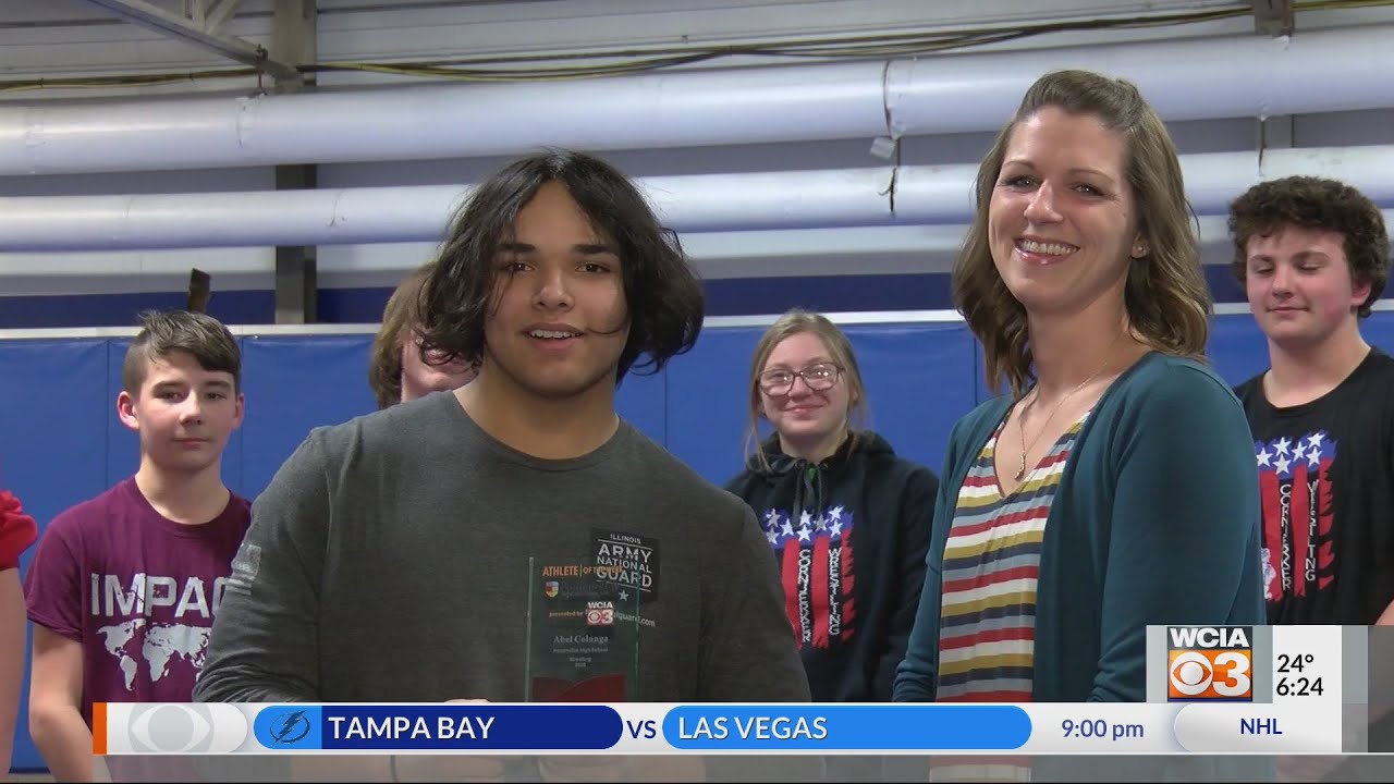 Colunga wins Athlete of the Week - YouTube