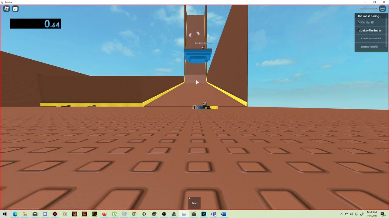 101st place Record| Roblox Down Hill Smash Death% | 0.640s (editied to ...