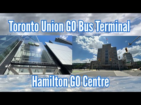 Day Trip From Toronto Union GO Bus Terminal to Hamilton GO Station in ...