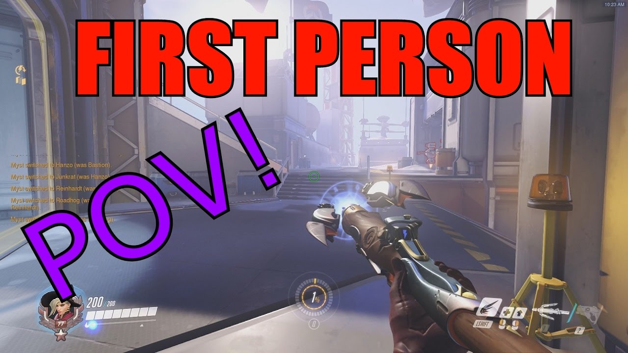 [Overwatch] All NEW Character Skins in First Person View - YouTube