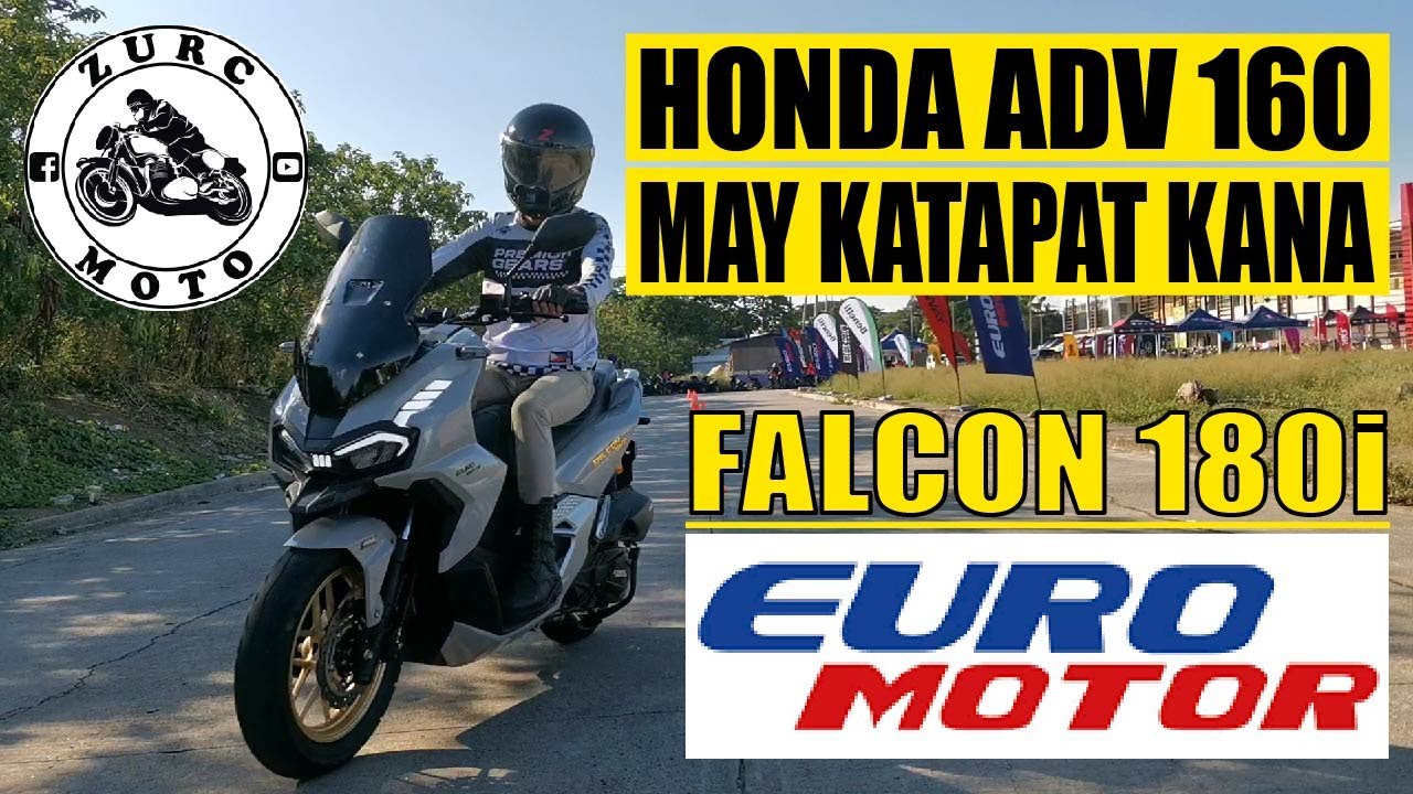 EURO MOTOR FALCON 180i | TEST RIDE - YouTube